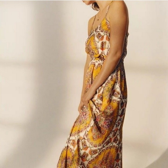 Anthropologie | Dresses | New Anthropologie Akemi Kin Medallion Maxi ...
